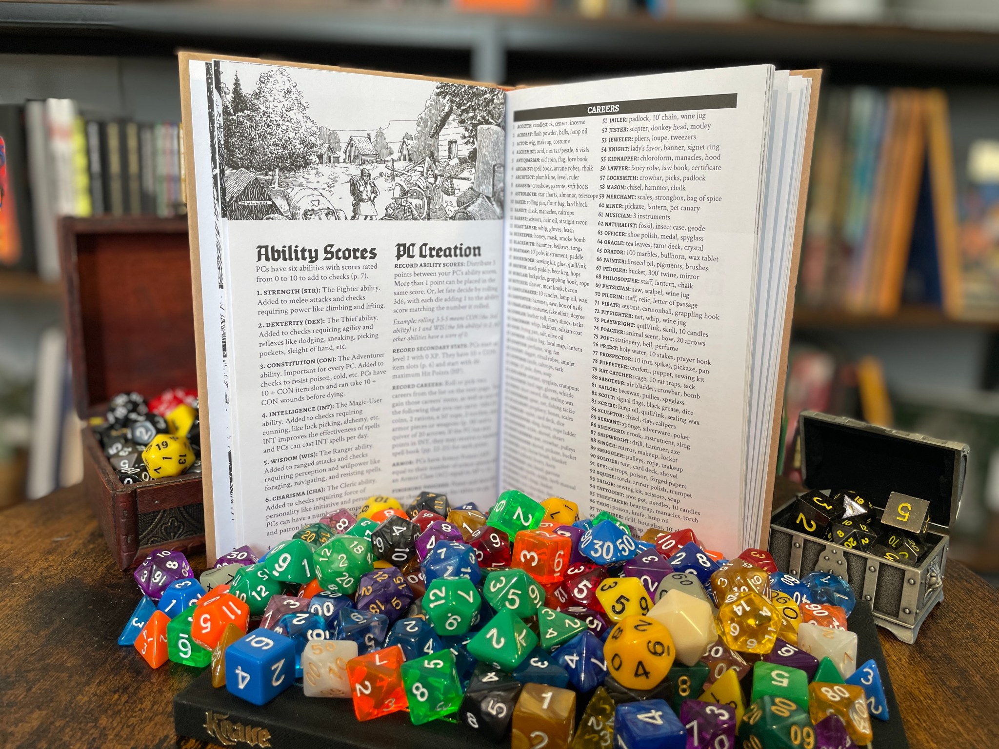 Knave: Second Edition – Fast, Flexible, Old-School Adventure – Roll Stats