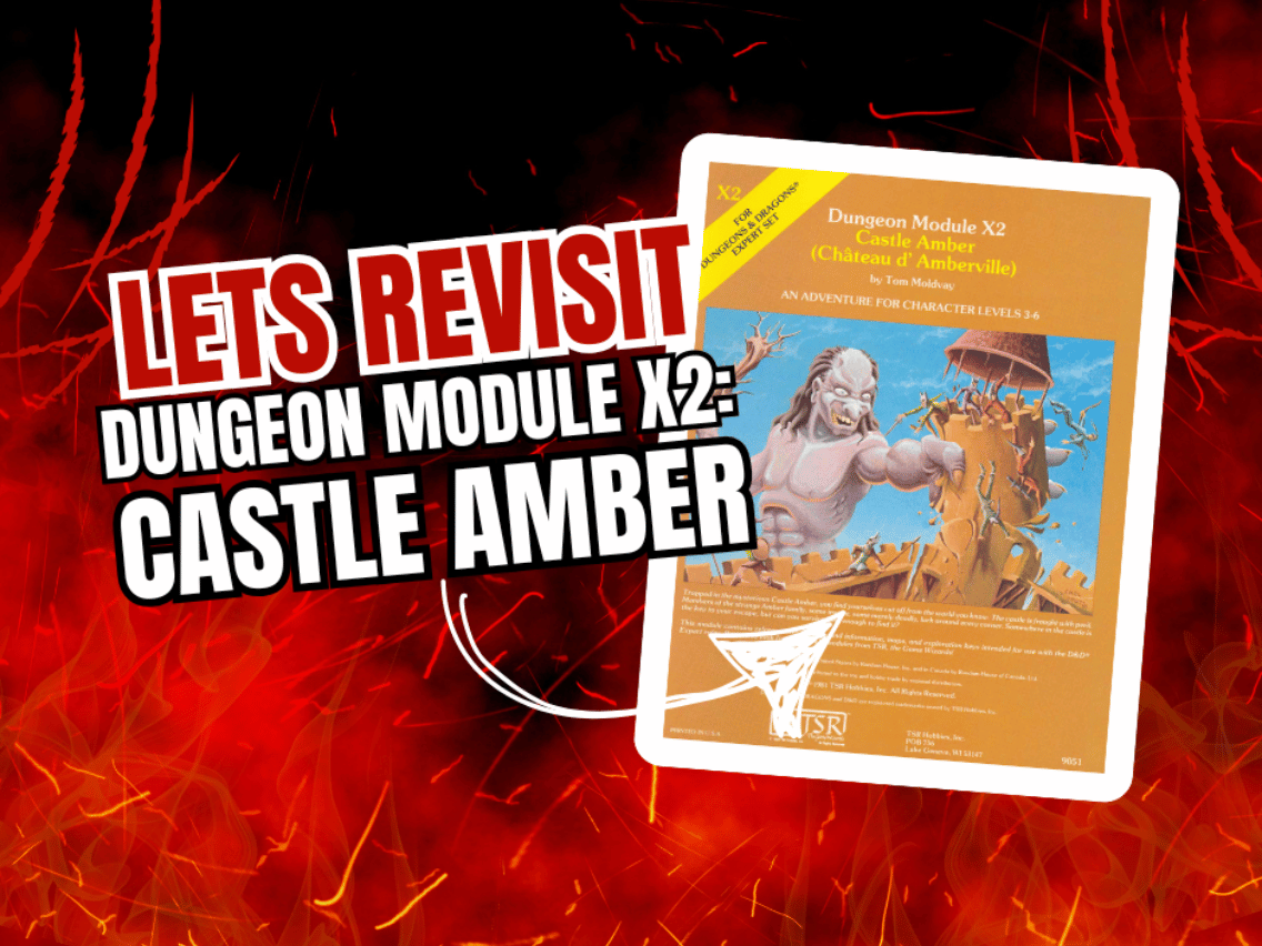 X2: Castle Amber – A Classic D&D Adventure - Roll Stats